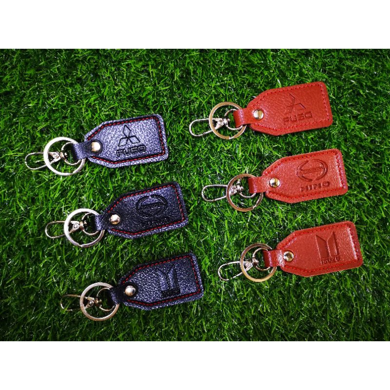 KEYCHAIN LORI PU LEATHER KEY LORI FUSO HINO HICOM ISUZU KUNCI LORI ...