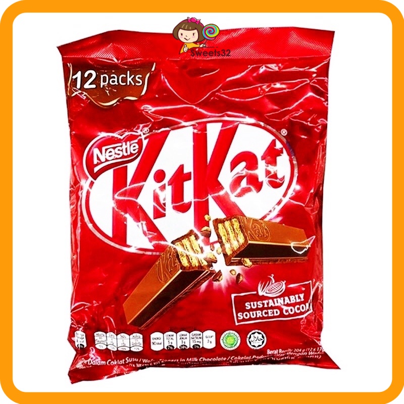 Nestle Kit Kat FUN PACK 204g (12 X 17g) | Shopee Malaysia