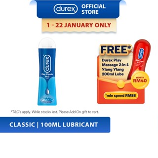 Durex Play Classic Lube Lubricant Gel (100ml) | Shopee Malaysia