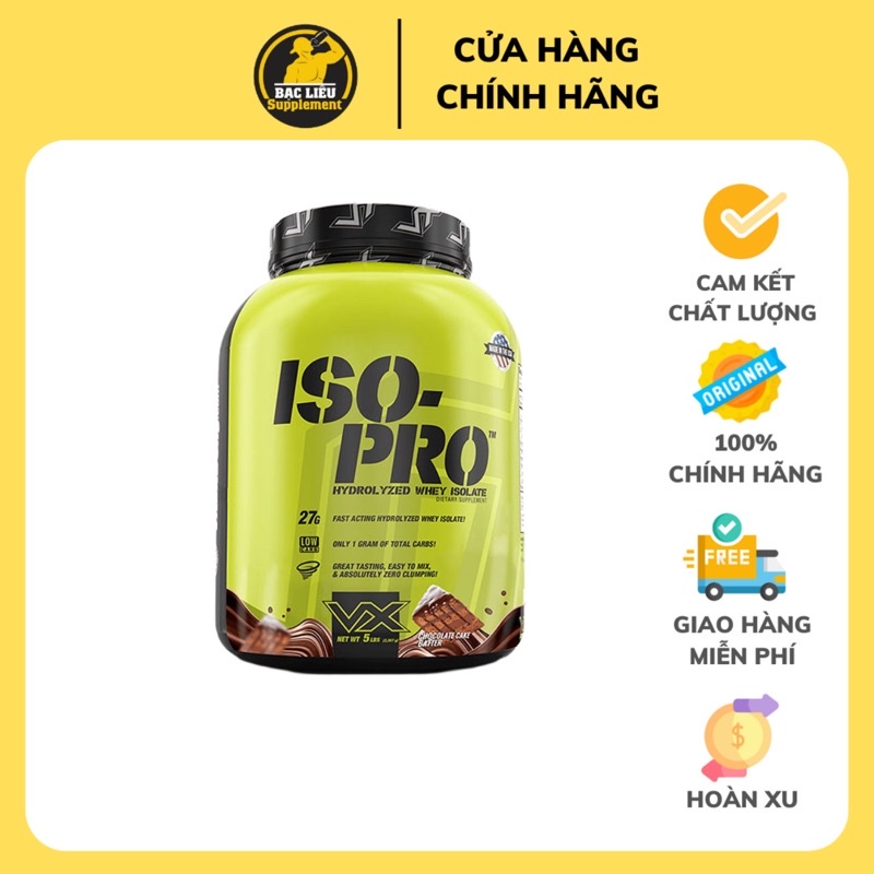 Iso PRO Protein Supplement 100% HYDROLYZED WHEY ISOLATE Vitaxin ...