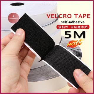 [🥇💰50% OFF]5M/Hook+Loop (2Rolls) Self-adhesive Velcro Tape/Tape with ...