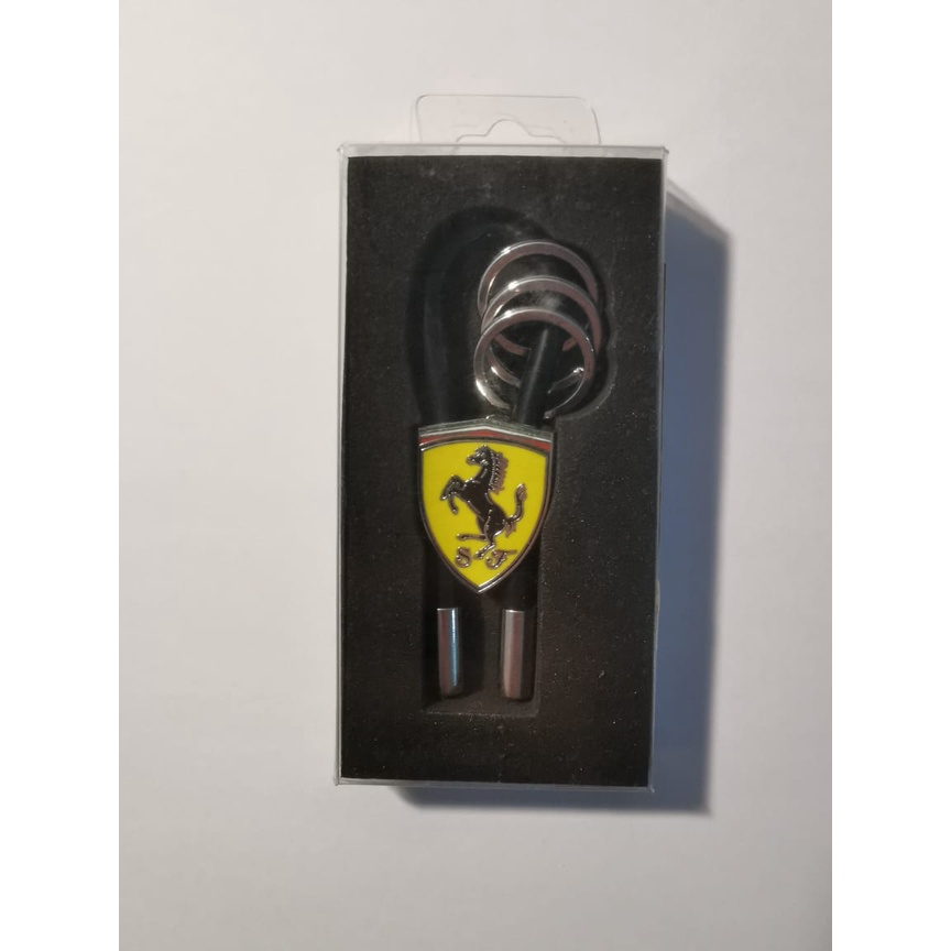 Ferrari Keychain Collection - Key Ring Rubber Strap (Original) | Shopee ...