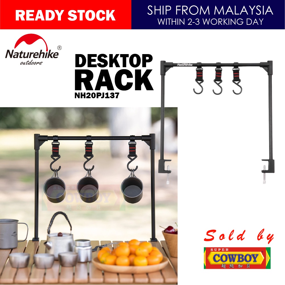Naturehike Desktop Rack NH20PJ137 Portable Rak Gantung Hanggig Shelf ...
