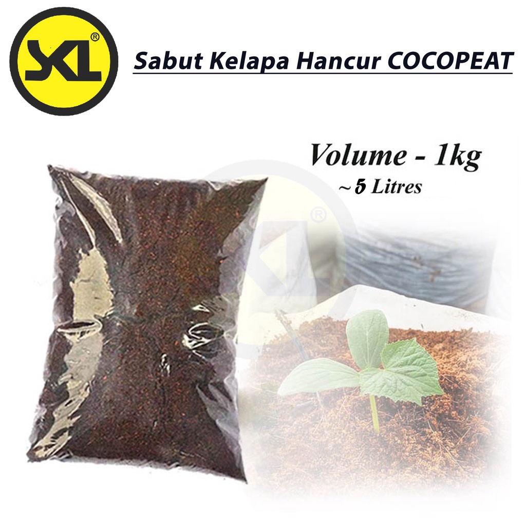 COCOPEAT 1000GRAM+- / COCO PEAT / SABUT KELAPA HANCUR KERING / KOKOPIT ...