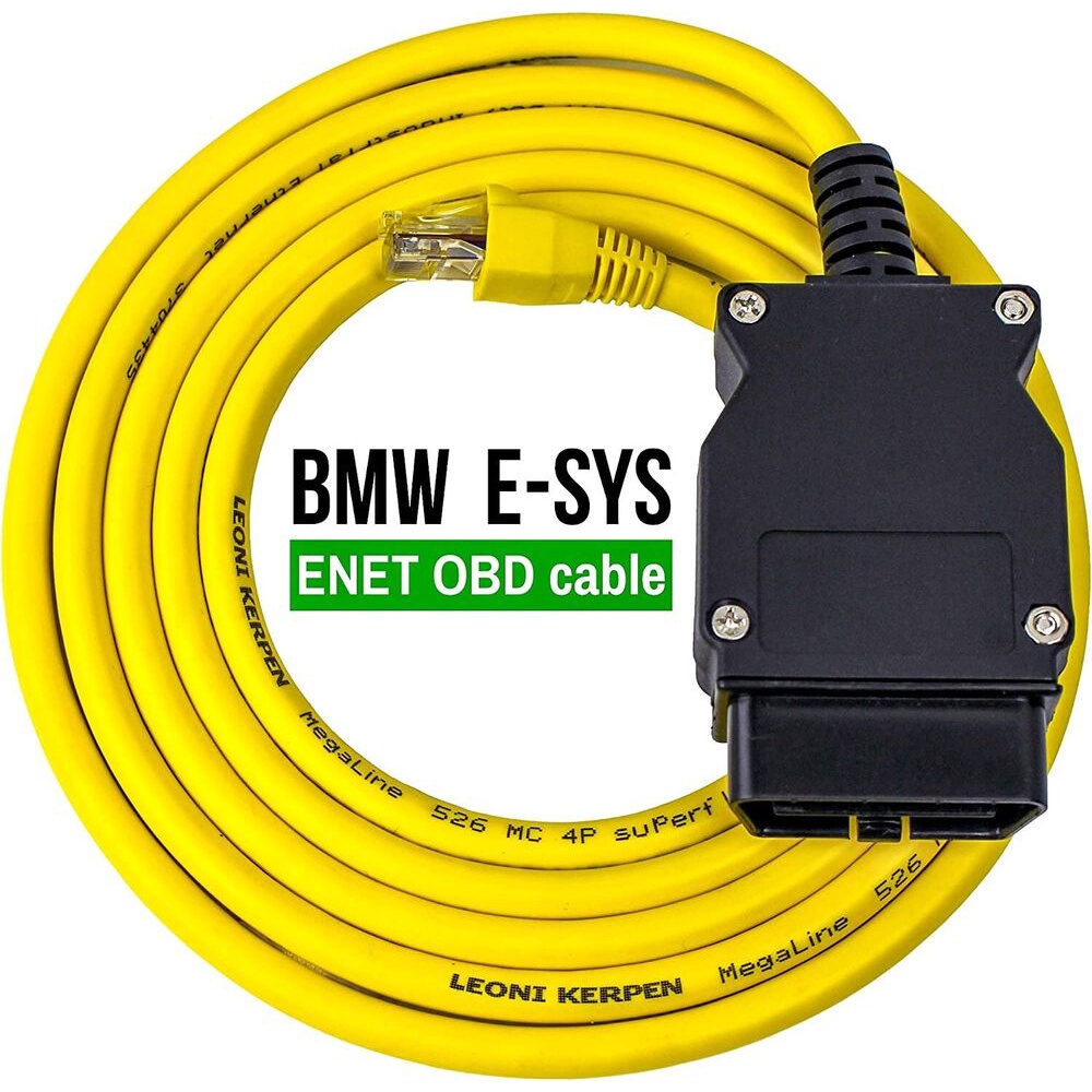 ENET OBD Cable for BMW ICOM E-SYS ISTA Bootmod3 Bimmercode OBD2 Coding F-Series | Shopee Malaysia
