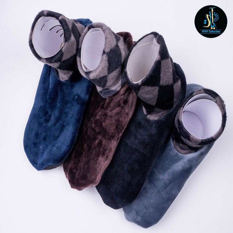 Stokin/kasut tawaf dan saie, saiz tinggi jenis baldu | Shopee Malaysia