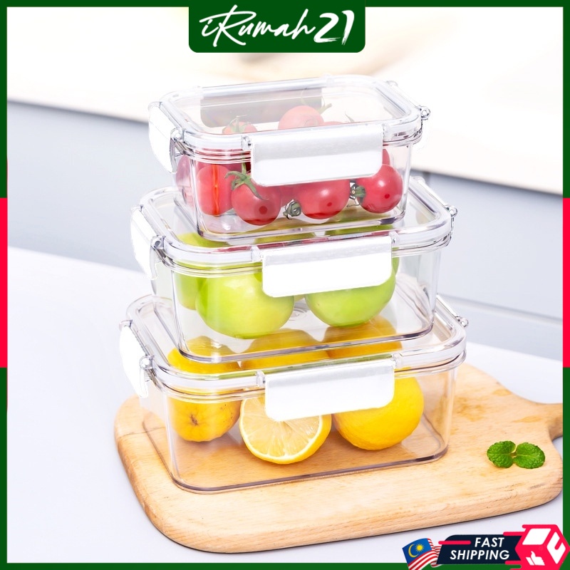 iRumah Tupperware White Cover Peti ais simpanan 100% Kedap udara ...