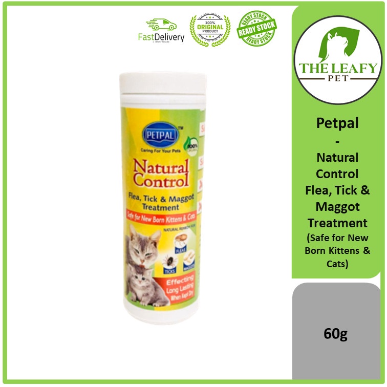 Petpal Natural Control Flea , Tick & Maggot Treatment / Control Powder ...