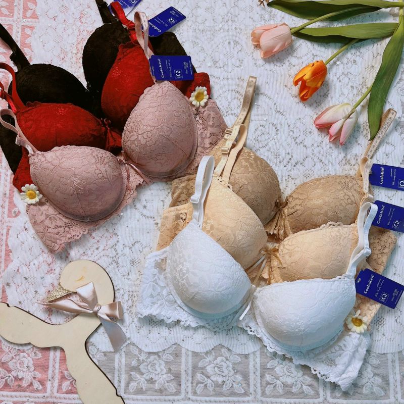 6cm Lace Bras Lift Bras, Bras Lift Bras Wear Ao Dai | Shopee Malaysia