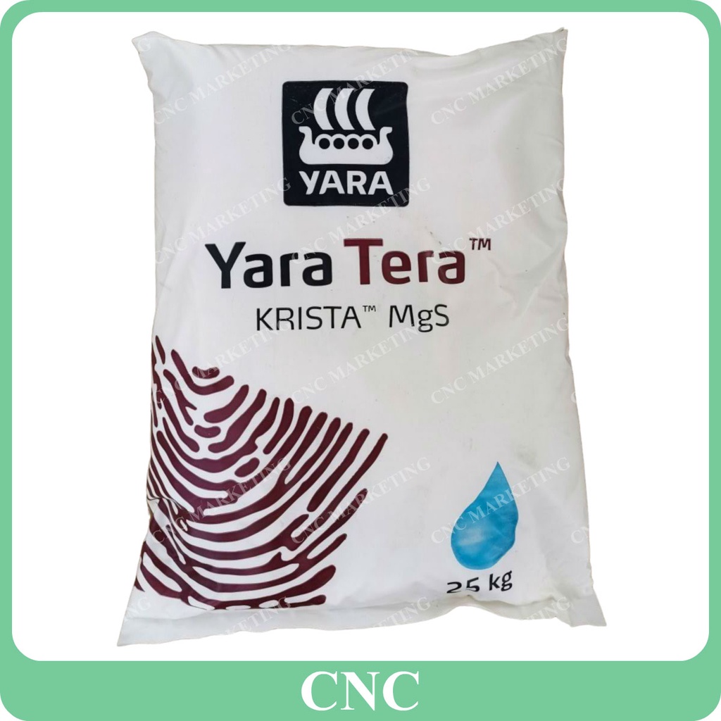 25KG YaraTera KRISTA MgS Epsom Salt Magnesium Sulphate Yara Fertilizer ...