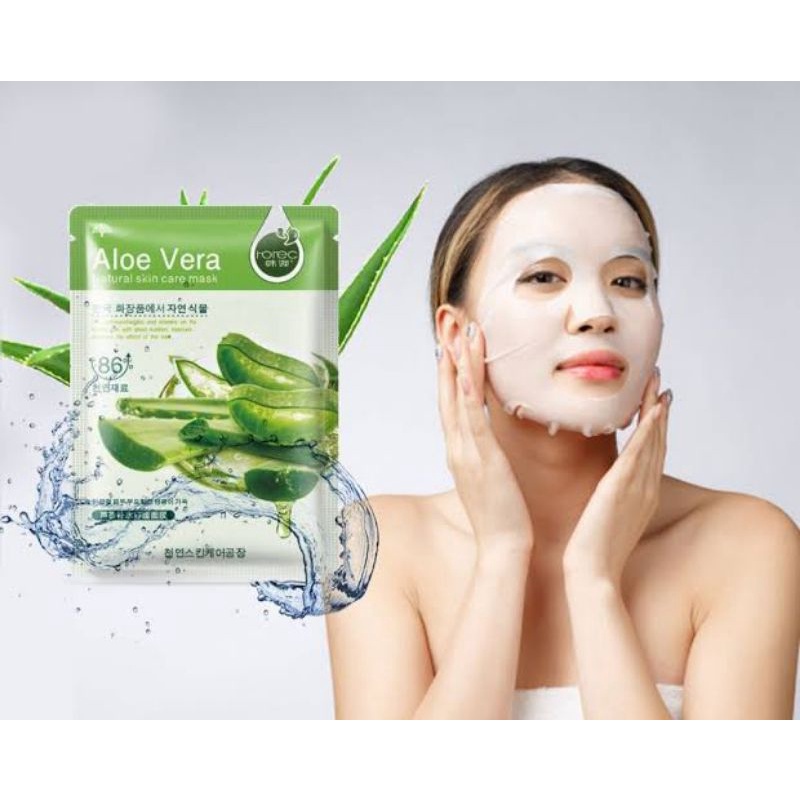 Sheet Mask HCHANA/HCHANA Face Mask - ALOEVERA | Shopee Malaysia