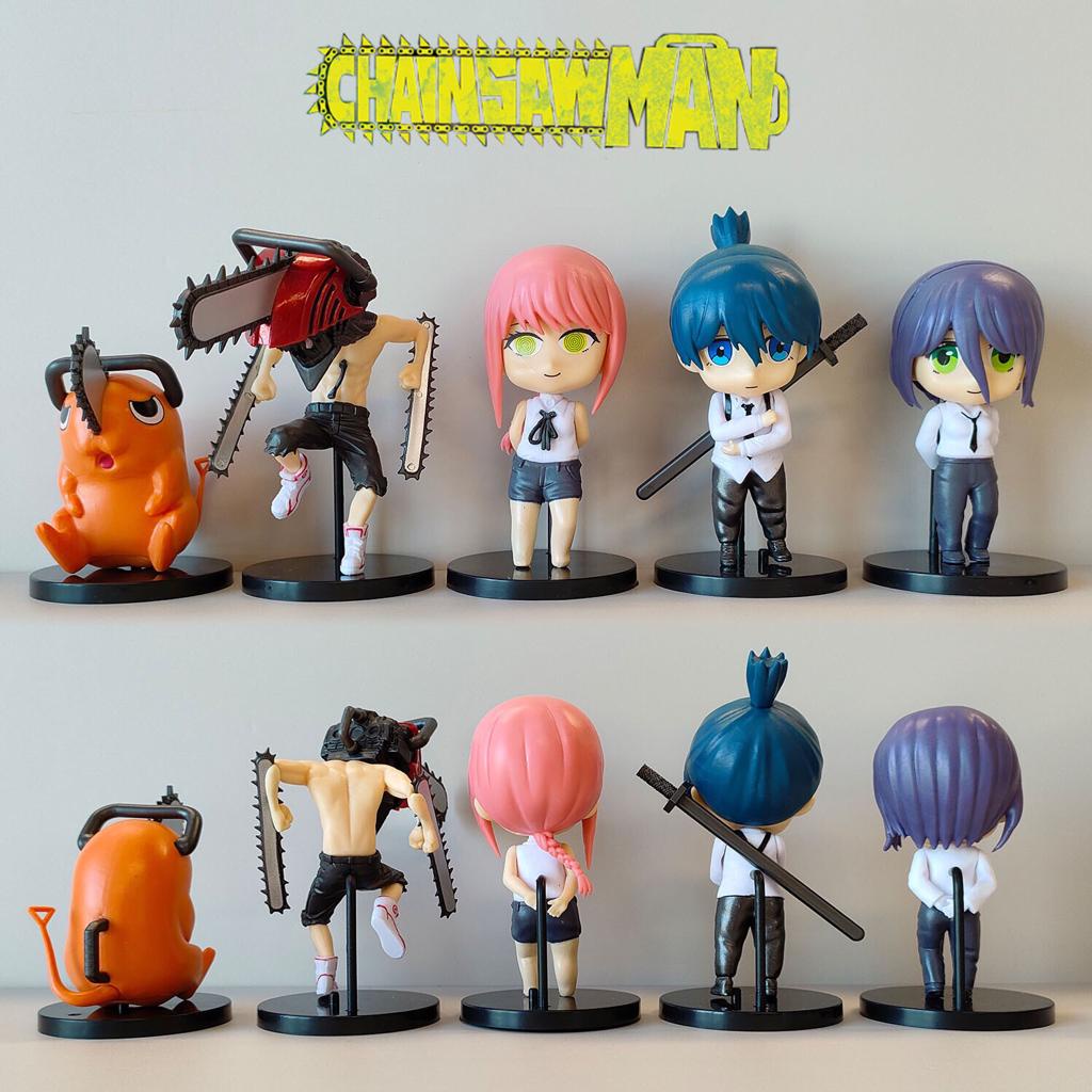 Chainsaw Man Denji Pochita Makima Aki Hayakawa Reze Mini Figure ...