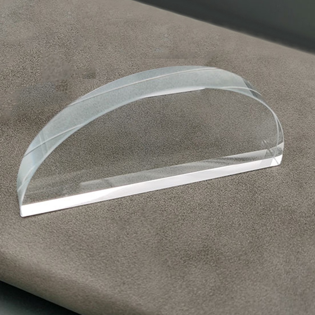 Optical Prism Lens Semicircular lens Concave Convex Lens Physical ...