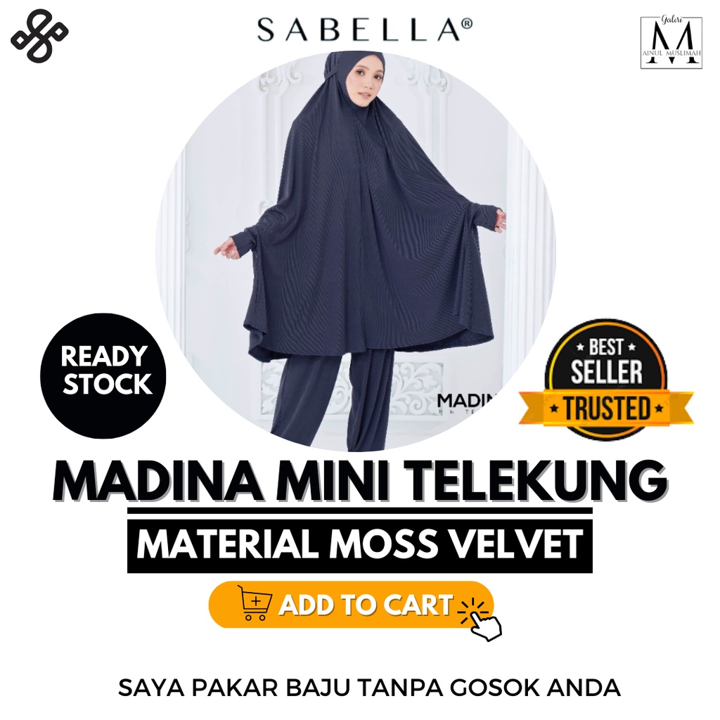 Madina Telekung Mini | Shopee Malaysia