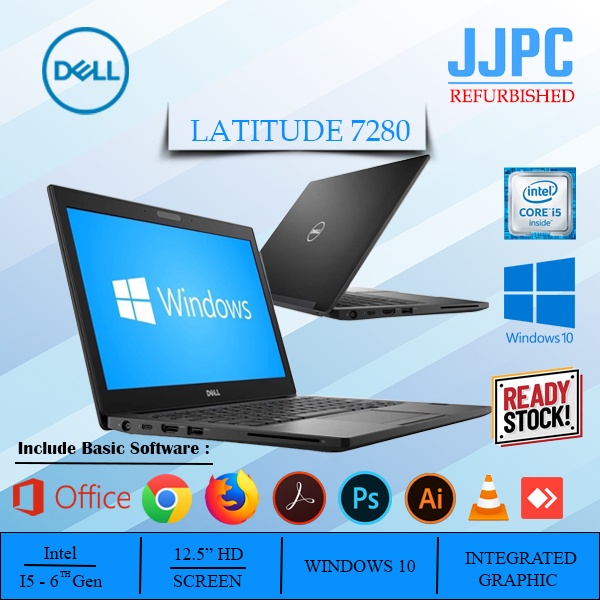 Dell Latitude E7280 Business Laptop Core i5-7th Gen, 16GB Ram DDR4 ...