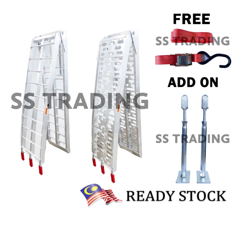 TANGGA MOTOR BIKE BICYCLE LADDER MOTOR FOR TRANSPORT STAGE RAMP TANGGA ...