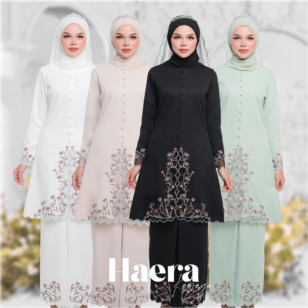 HAERA KEBAYA WITH VEIL / BAJU KEBAYA / BAJU TUNANG / BAJU KAHWIN ...