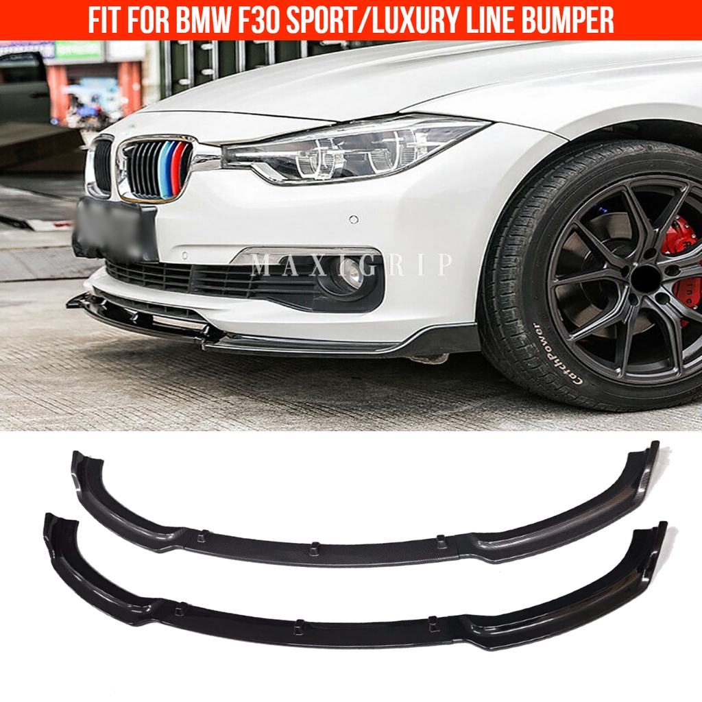 BMW F30 front lip sport line luxury line front lip 320i 316i 328i 330e ...