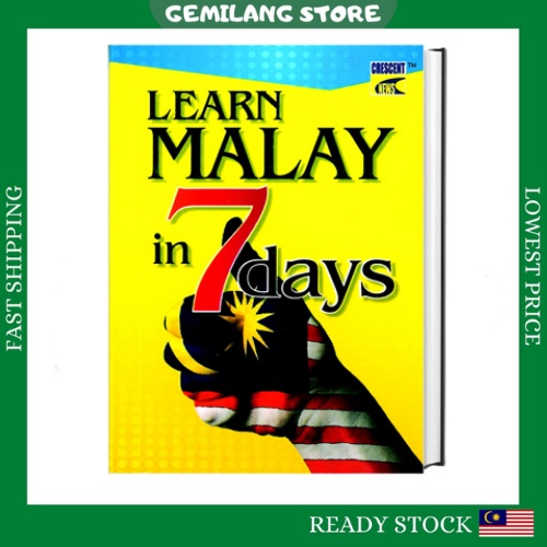 Book Learn Malay In 7 Days Buku Belajar Bahasa Melayu Buku Bahasa Malaysia Shopee Malaysia