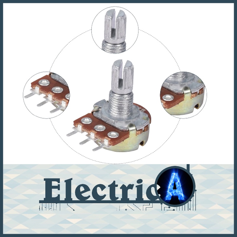 Potentiometer Single Turn Wh148 Series Linear Type Variable Resistor