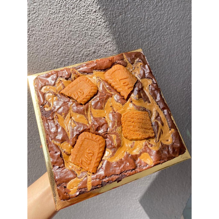 Brownies Lotus Biscoff Viral | Shopee Malaysia