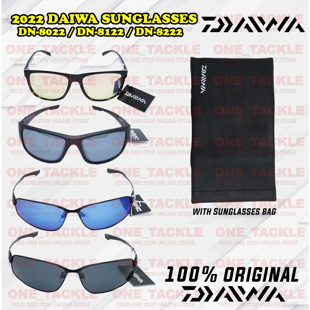 2022 Daiwa Sunglasses Polarized Glass DN-8022 / DN-8122 / DN-8222 (100% ...