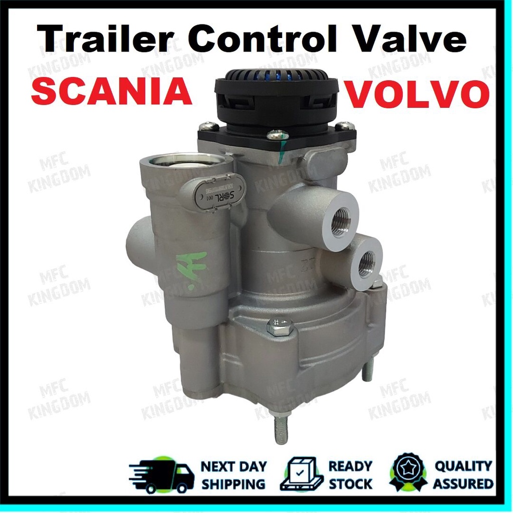 9730090100 / Trailer Control Valve / VOLVO / SCANIA / Hole:16mm (SORL ...