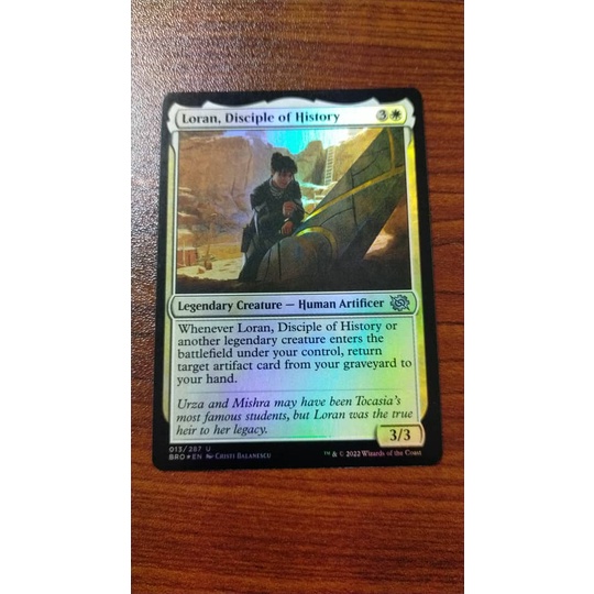 Magic the gathering Loran, Disciple of History | Shopee Malaysia
