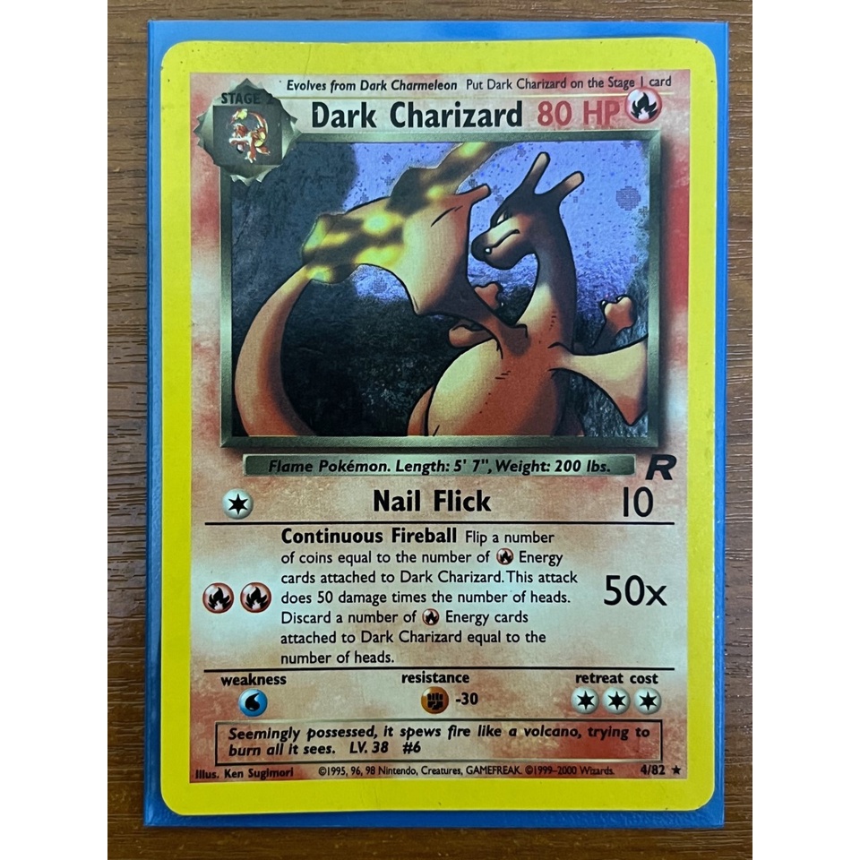 Dark Charizard #4 Pokemon Team Rocket | Shopee Malaysia
