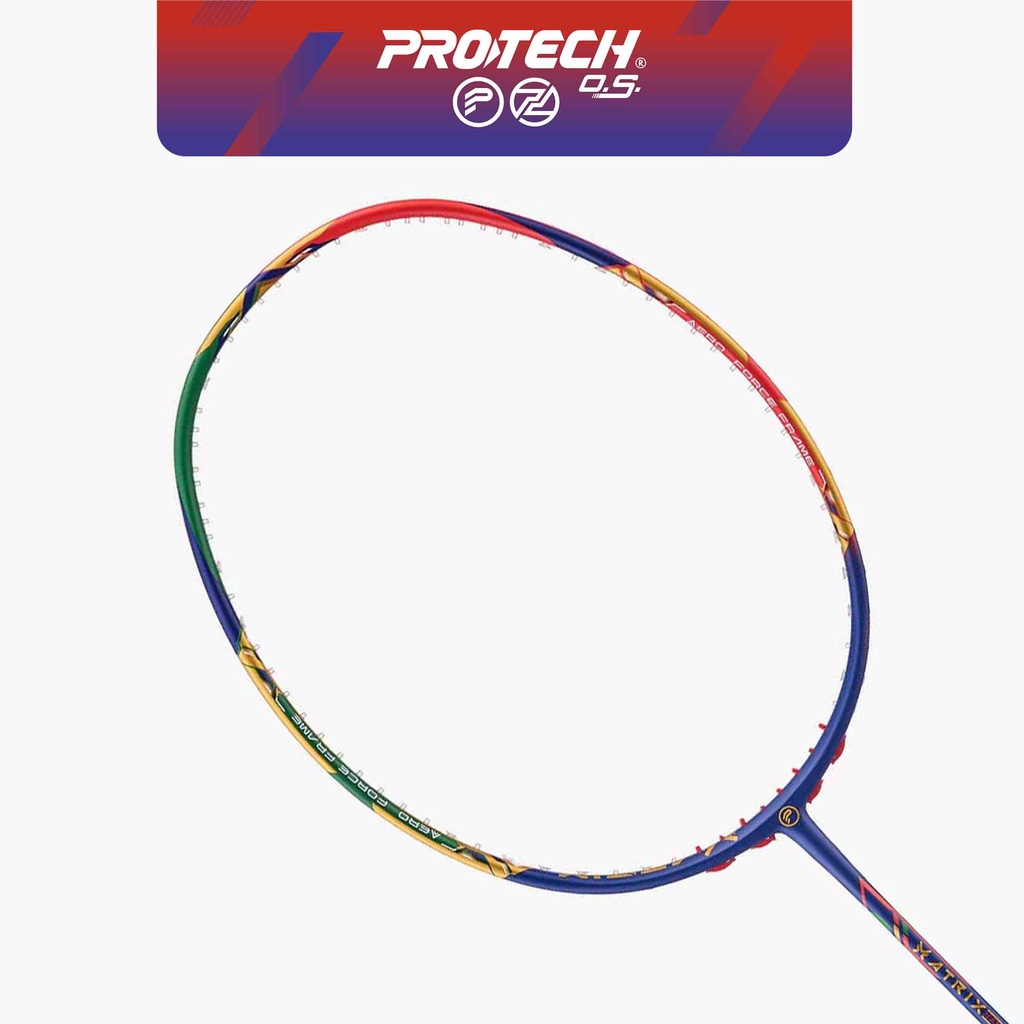 PROTECH Badminton Racket - MATRIX NANO X (4UG1)(MAX 36LBS)(FREE String ...