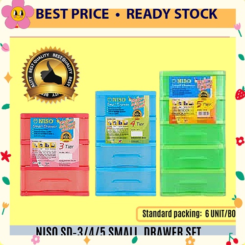Local Ready Stock MINI DRAWER -3 LAYER , 4 LAYER , 5 LAYER / Storage ...