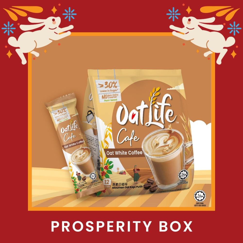 OatLife Oat White Coffee (27g x 12s) | Shopee Malaysia