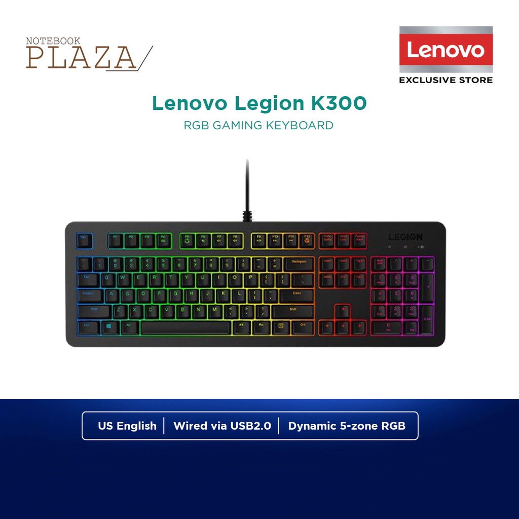Lenovo Legion K300 RGB Gaming Keyboard | Shopee Malaysia