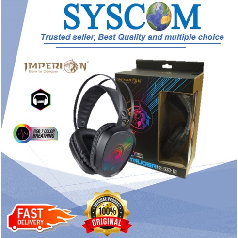 IMPERION INTRUDER HS-G33-D1 Professional Gaming Headset | Shopee Malaysia