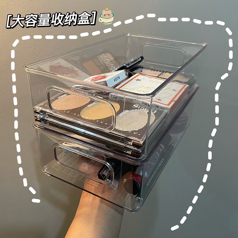 Acrylic Transparent Organizer Make Up Stackable Storage Fridge Freezer ...