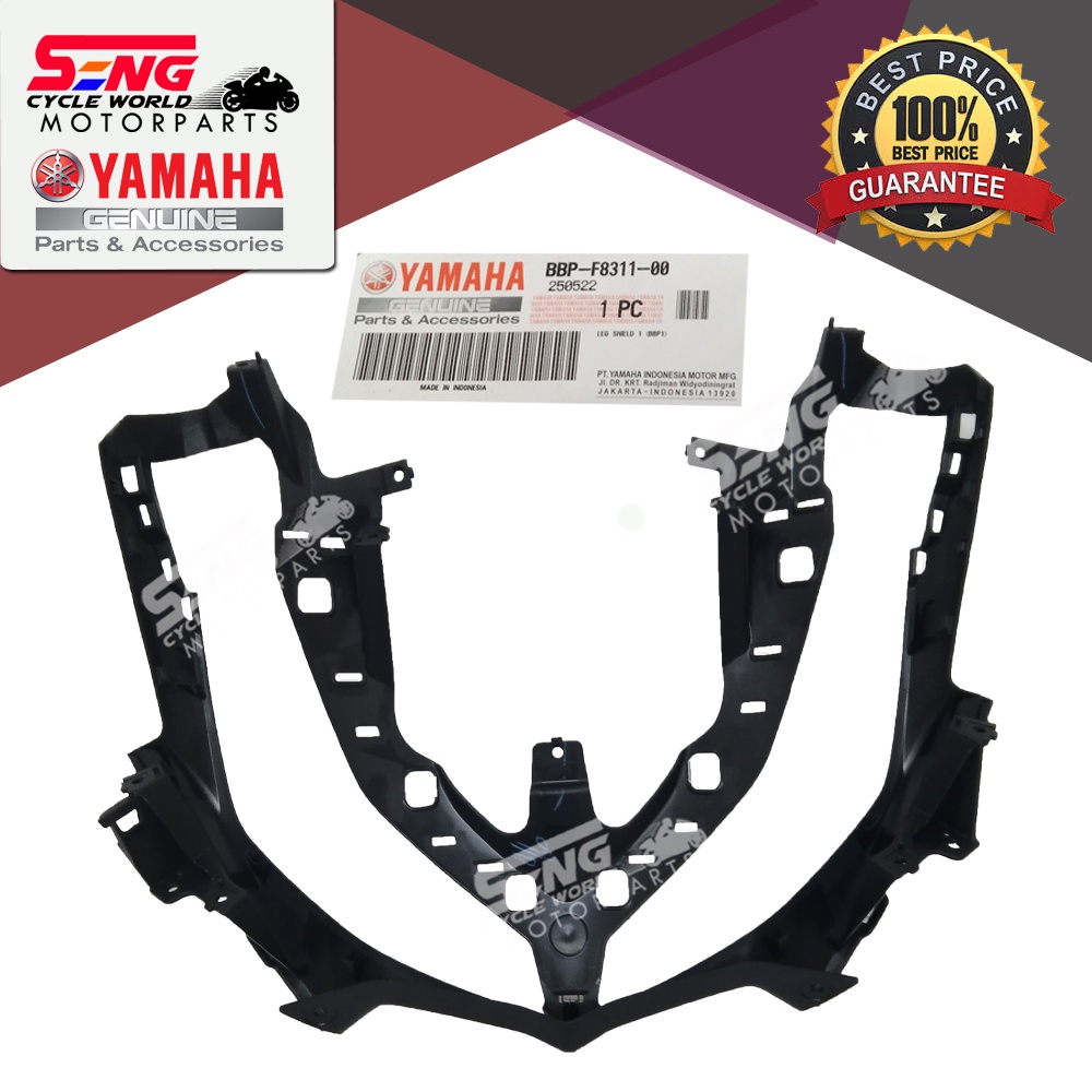 YAMAHA NVX V2 FRONT HORN PANEL LEGSHIELD (BBP-F8311-00) ORIGINAL ...