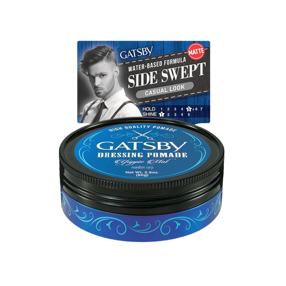 Gatsby Dressing Pomade Yuppie Mat 80g | Shopee Malaysia