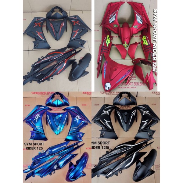 STICKER SYM sport rider 125i new design edition/ sticker original ...