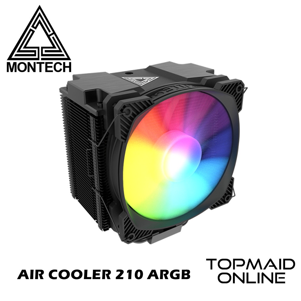 MONTECH AIR COOLER 210 ARGB CPU AIR COOLER | Shopee Malaysia