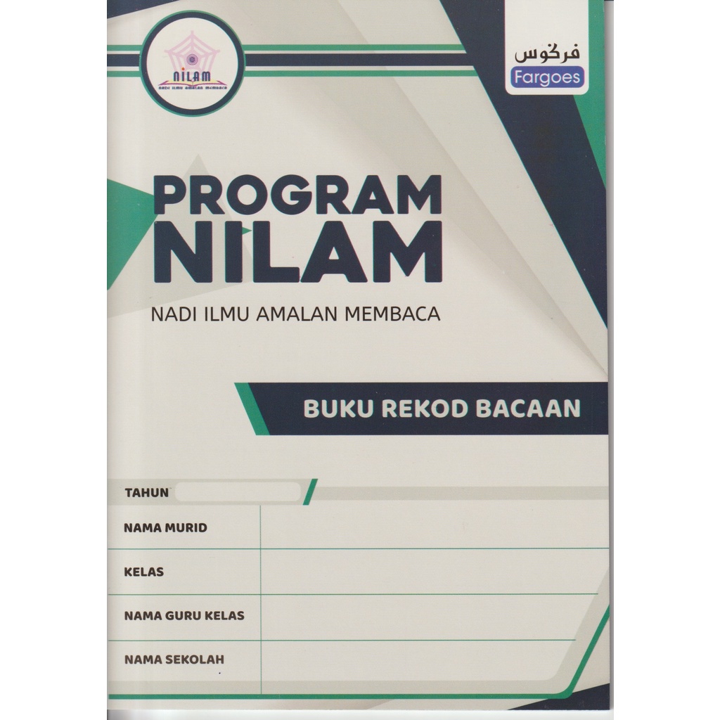 BUKU REKOD BACAAN PROGRAM NILAM 2023 | Shopee Malaysia