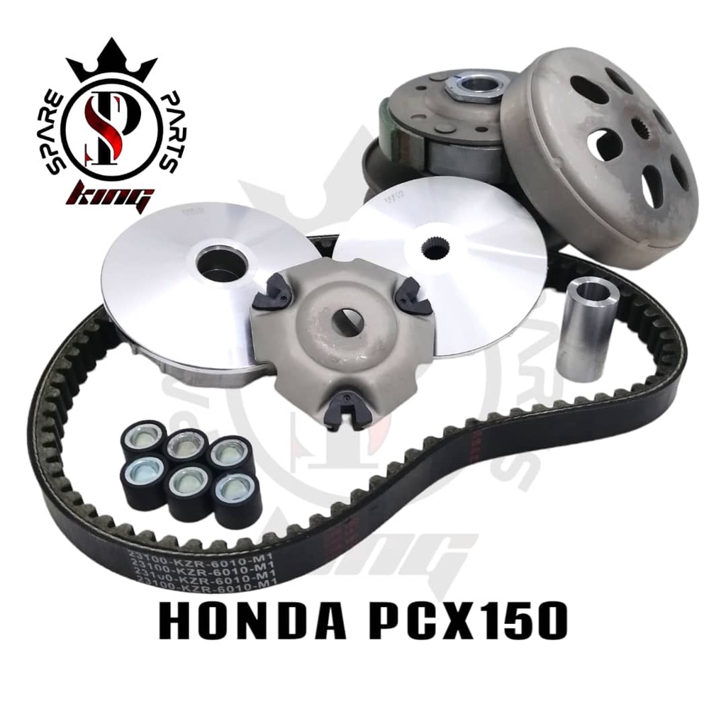 HONDA PCX150 PCX 150 FRONT PULLEY REAR PULLEY WITH TIMING BELT COMPLETE ...