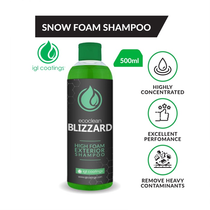 IGL Coatings Ecoclean Blizzard Car Wash Shampoo & Foam Cleaning ...