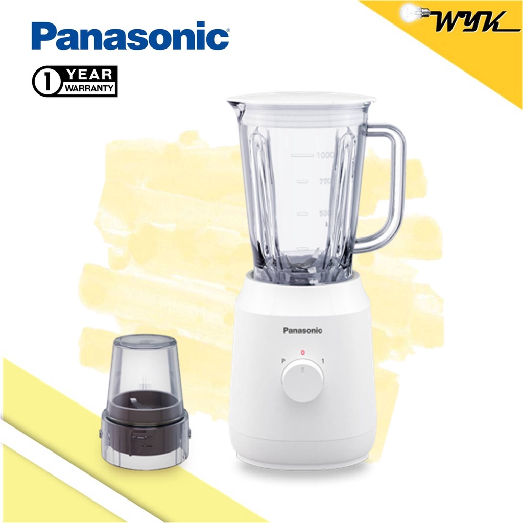 Panasonic 1.0L Light Weight Blender MX-EX1011WSK (White) | Shopee Malaysia