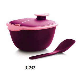 Tupperware Warmie Tup With Serving Spoon Full Set ( Maroon ) | Shopee ...