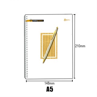 BUKU NOTA KOSONG SAIZ A5 & A6 CP Blank-Line Note Book A5 A6 70gsm ...