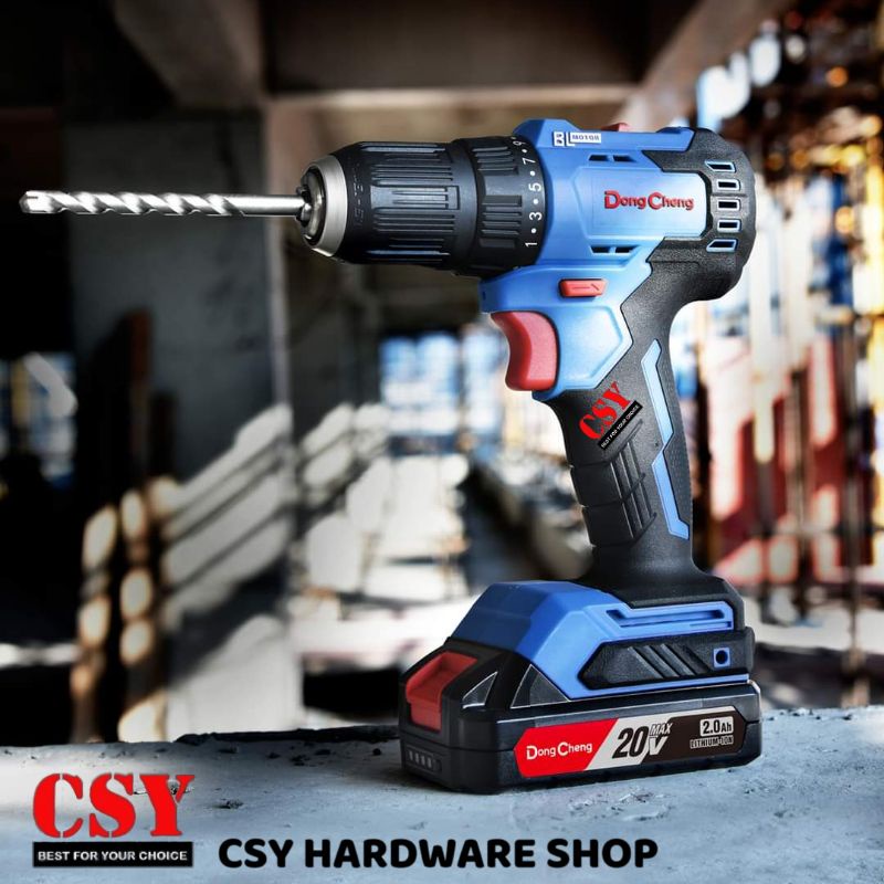 Dong Cheng Cordless Impact Drill 20v Brushless Motor Dcjz2050idm