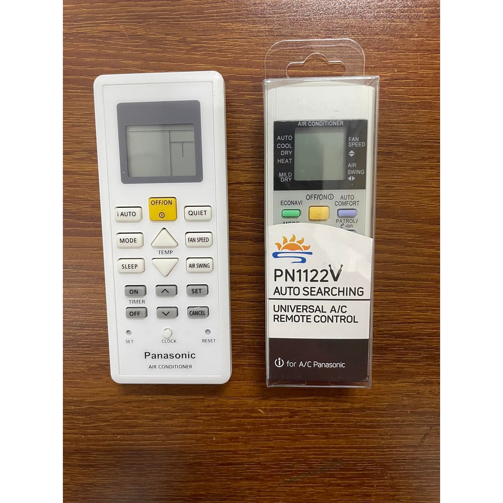 PANASONIC REMOTE CONTROL AIRCOND CONTROLLER HOME AIRCON UNIVERSAL MODEL ...