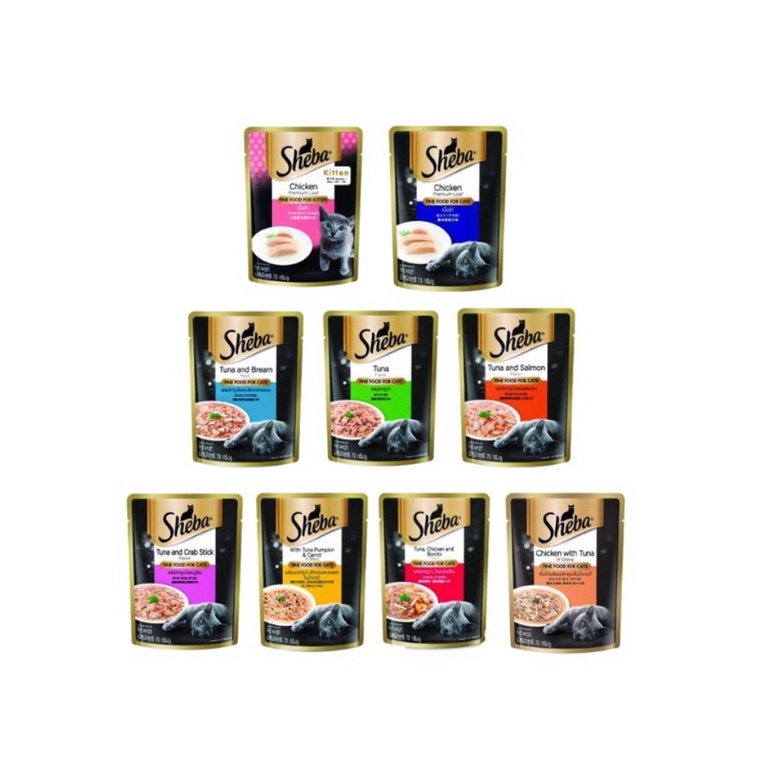 Sheba Pouch Cat Wet Food 70g | Shopee Malaysia