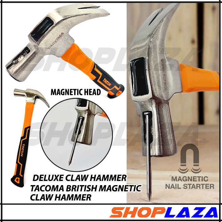 Heavy Duty TACOMA British Seiko Quality Magnetic Claw Hammer 27mm TBR ...