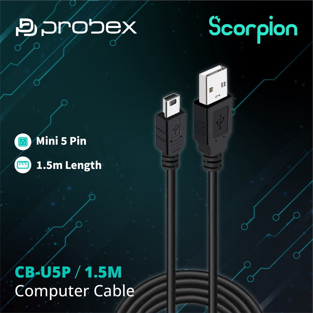 Probex CB-U5P Computer Cable | Shopee Malaysia